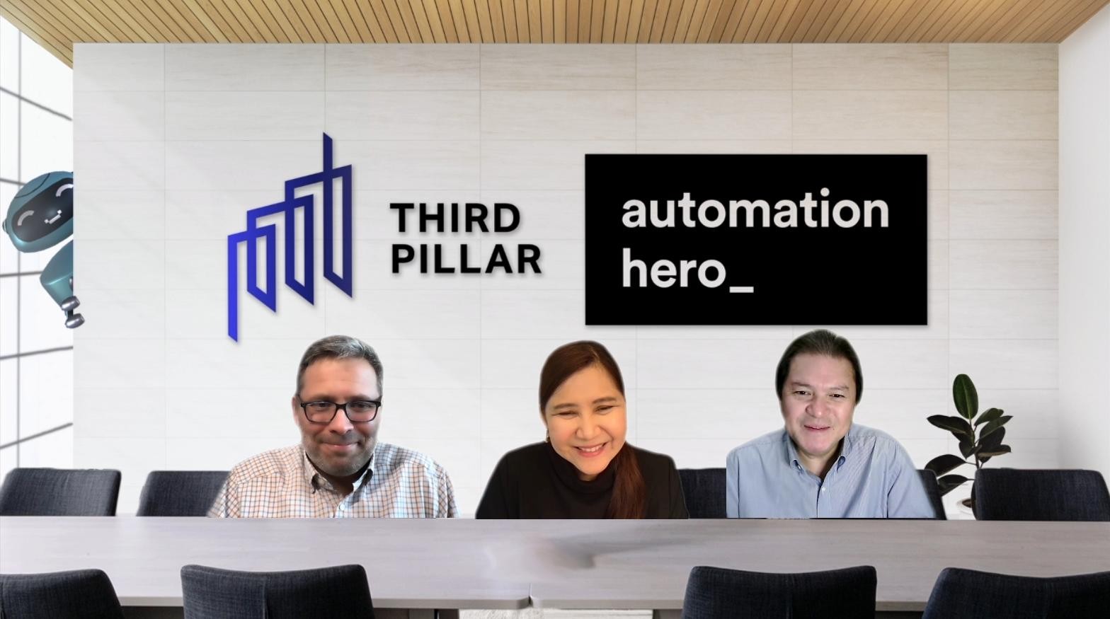 Third Pillar offers new services in partnership with Automation Hero ...